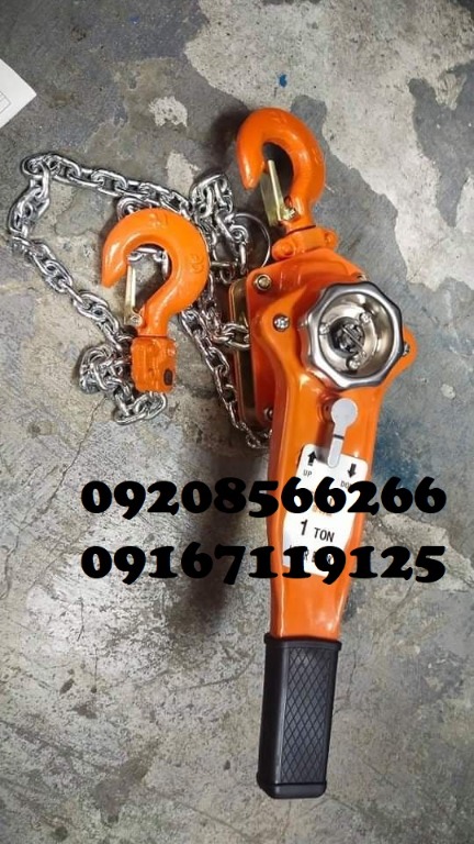 LEVER BLOCK 1 TON, Commercial & Industrial, Construction Tools ...