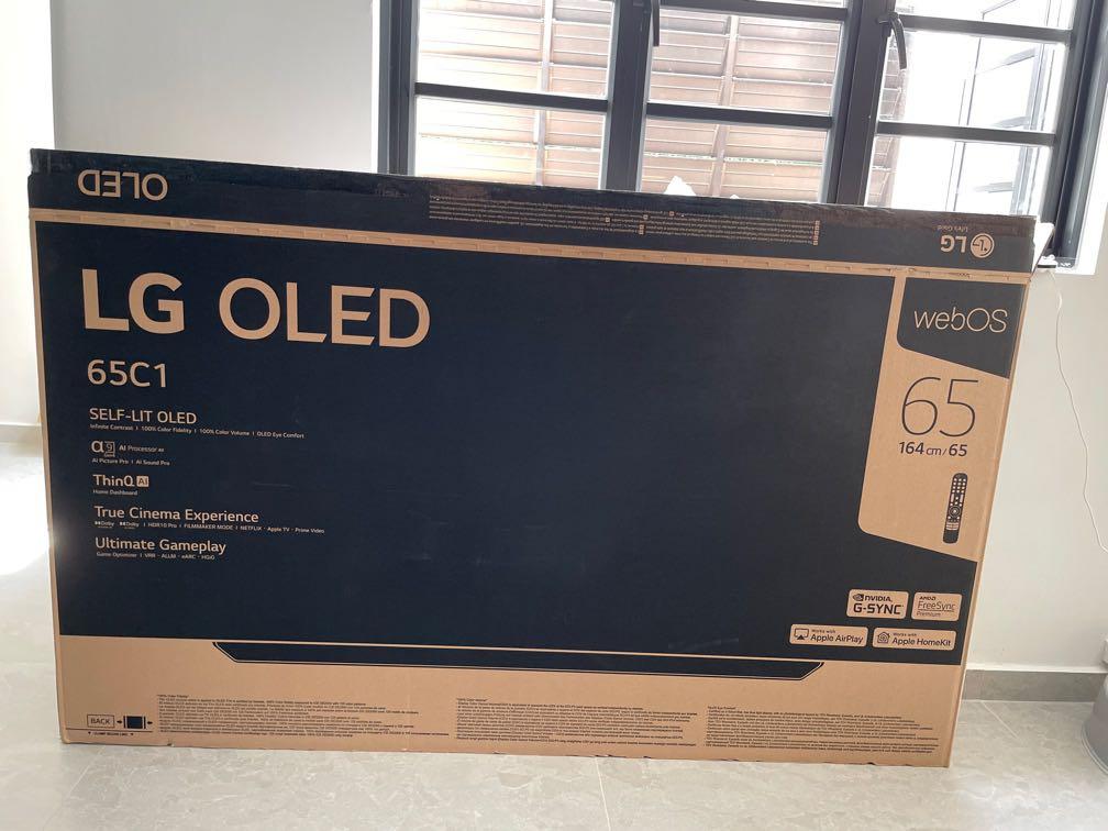 LG TV Box 65 inch, TV & Home Appliances, TV & Entertainment, TV Parts ...