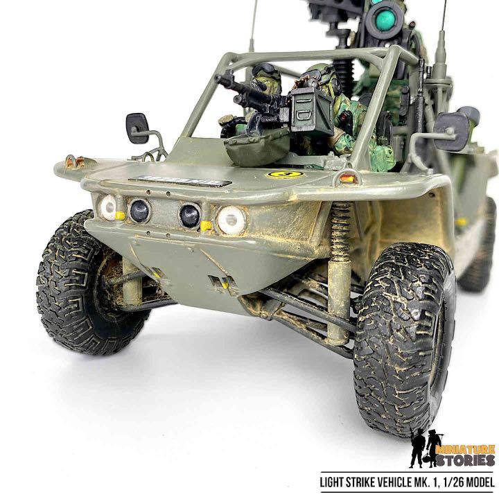 Light Strike Vehicle Mk 1 LSV The Flyer Scale Model Singapore Army SAF ...