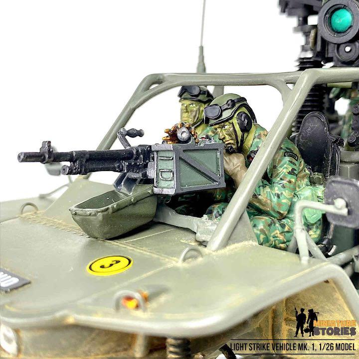 Light Strike Vehicle Mk 1 LSV The Flyer Scale Model Singapore Army SAF ...