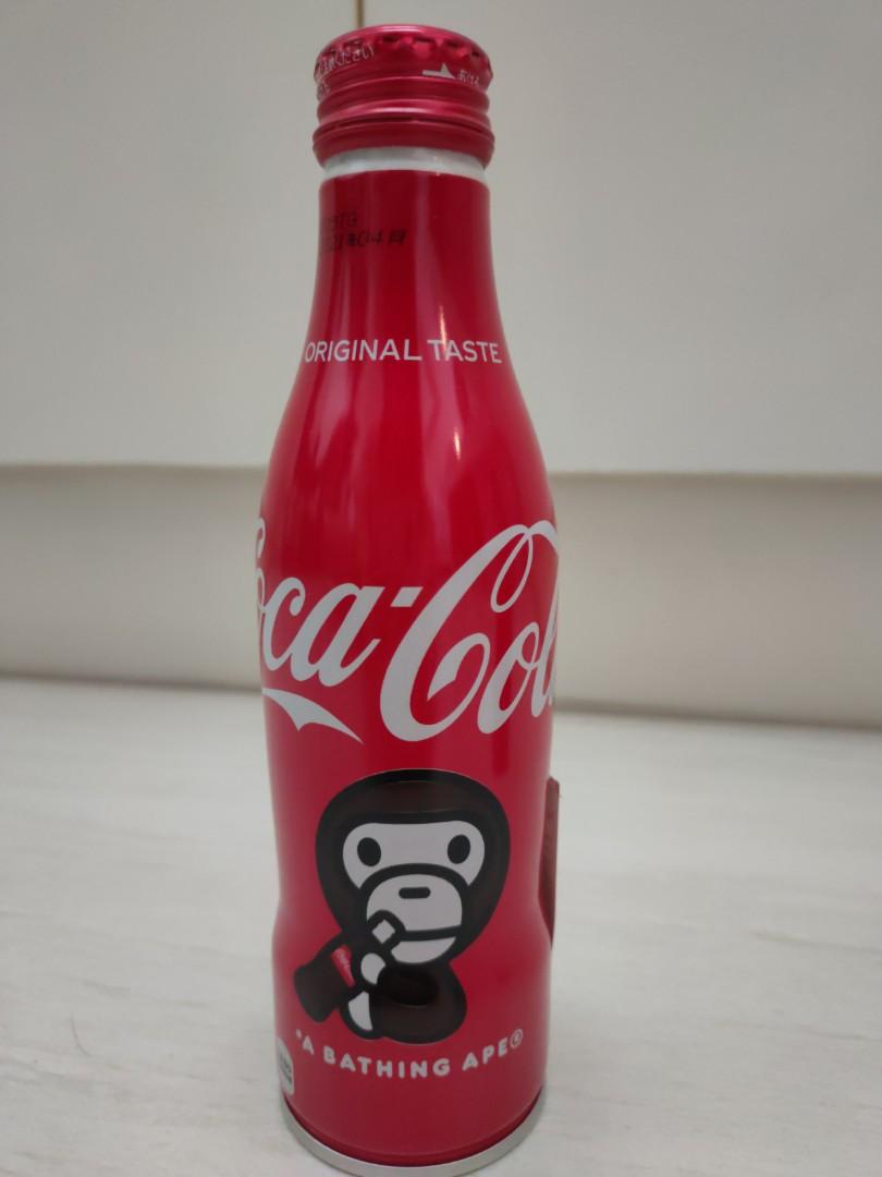 LIMITED EDITION Bape x Coca Cola bottle coke drink, Furniture & Home ...