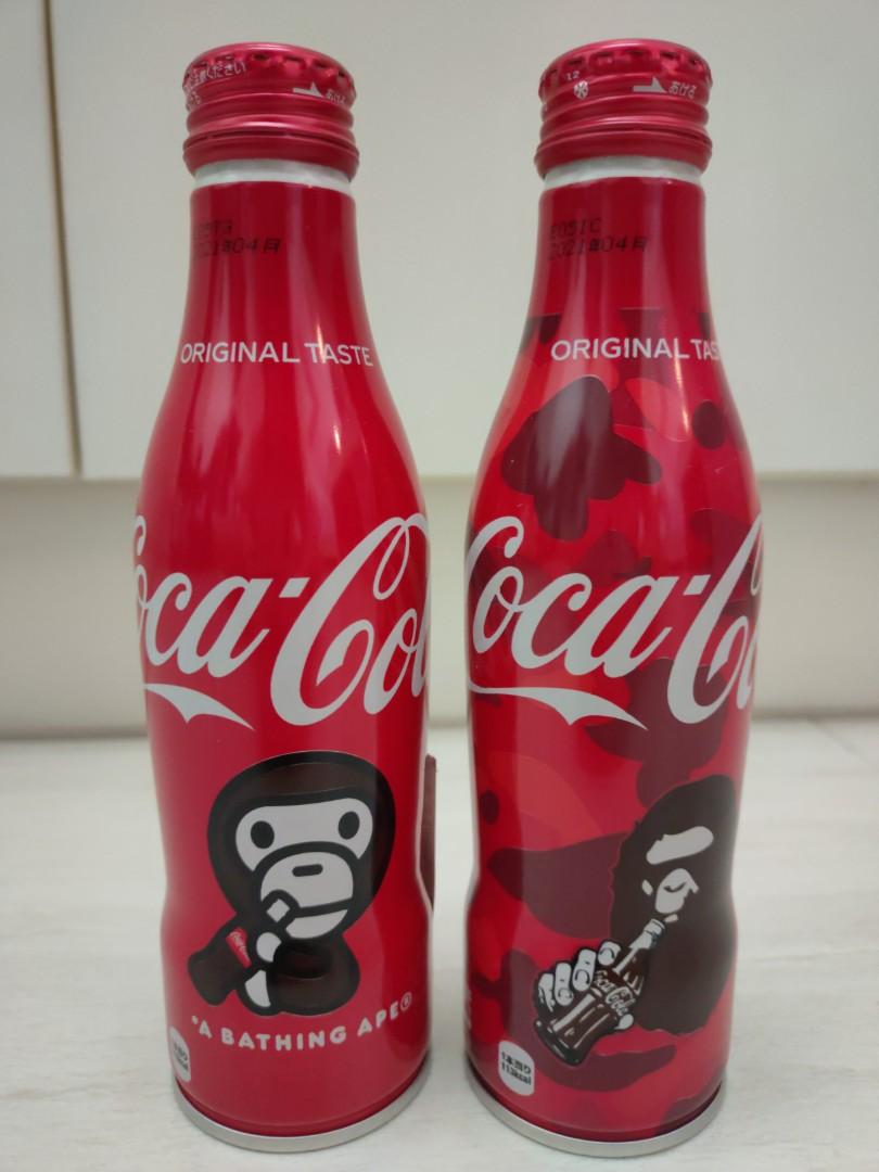LIMITED EDITION Bape x Coca Cola bottle coke drink, Furniture & Home ...