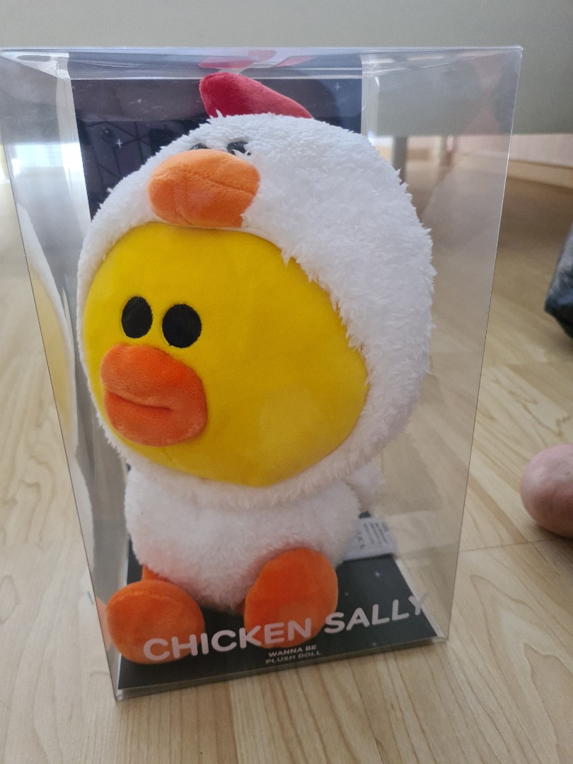 Line Friends Sally Chicken Sally Wannabe, Everything Else on Carousell