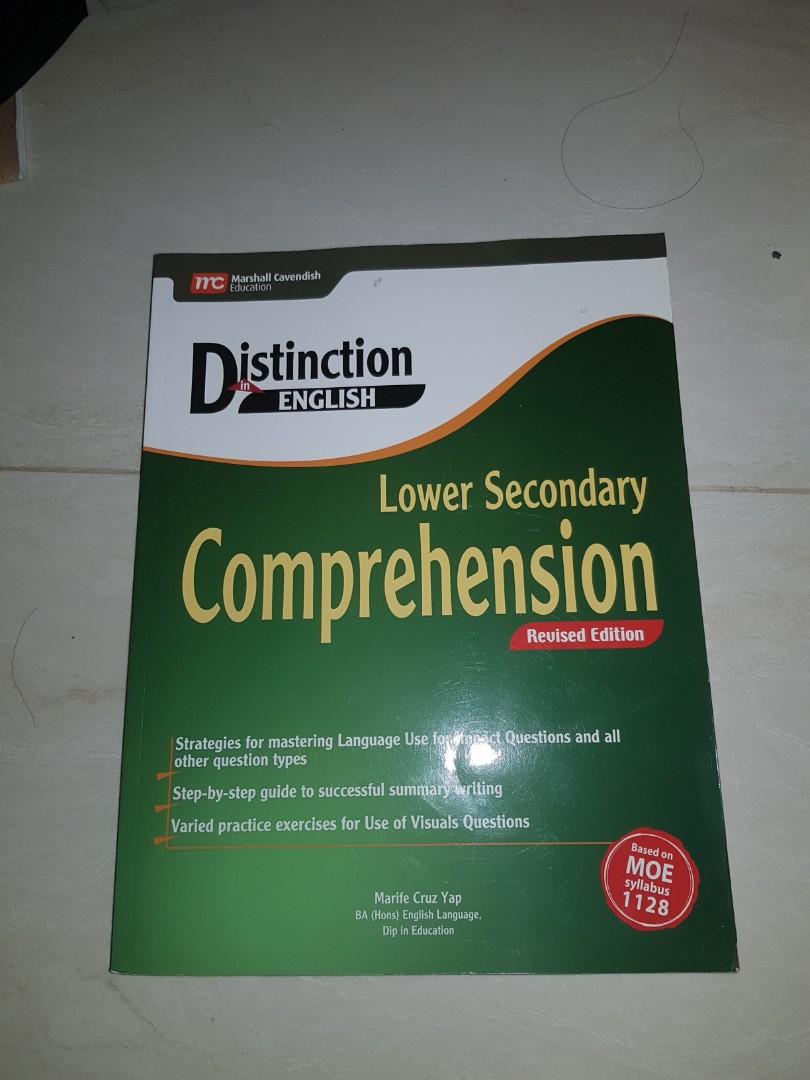 Lower Secondary Comprehension Book, Hobbies & Toys, Books & Magazines ...