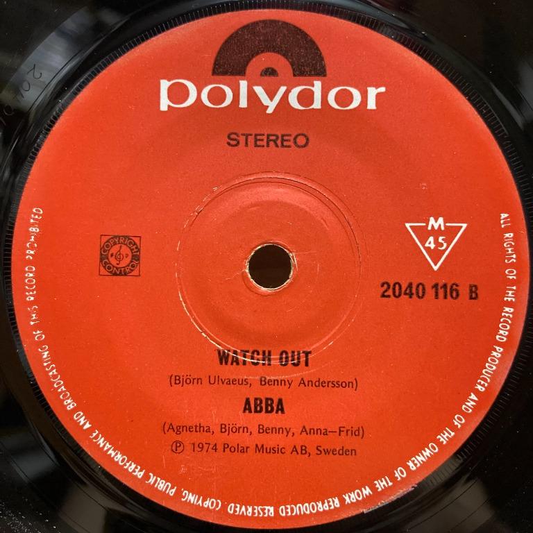 LP 黑膠唱片 ABBA (Agnetha Fältskog / Anni-Frid Lyngstad / Benny Andersson / Björn Ulvaeus) Waterloo ...