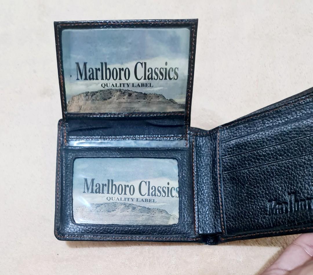 MARLBORO CLASSICS USA LEATHER WALLET, Men's Fashion, Watches ...