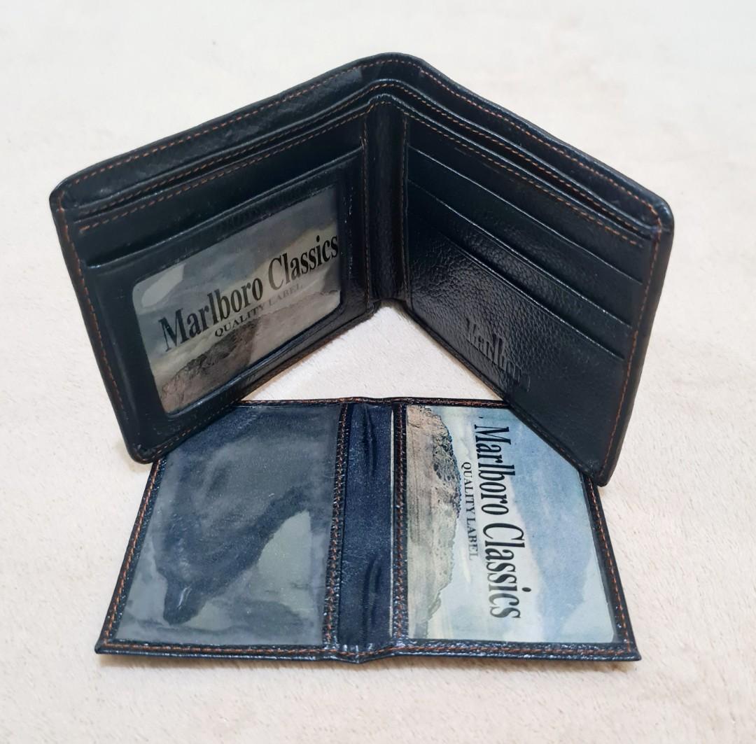 MARLBORO CLASSICS USA LEATHER WALLET, Men's Fashion, Watches ...