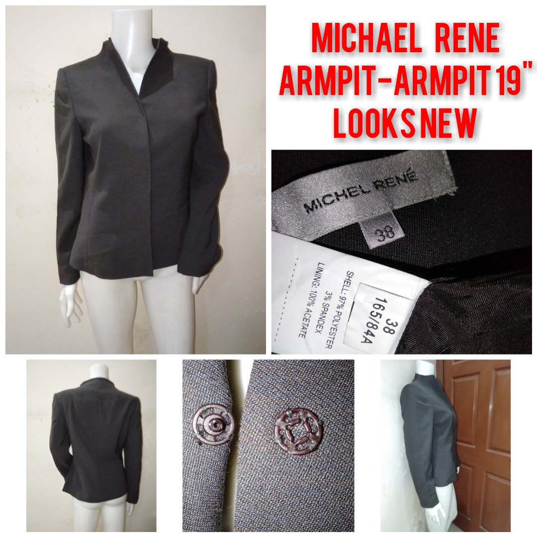 Michel Rene Blazer, Women's Fashion, Coats, Jackets and Outerwear on ...