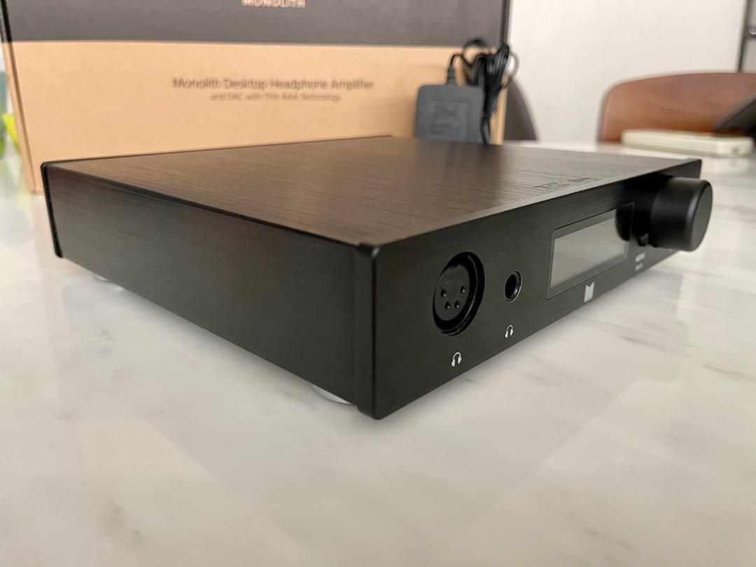 Monolith by Monoprice Desktop Balanced Headphone AMP Amplifier and DAC ...