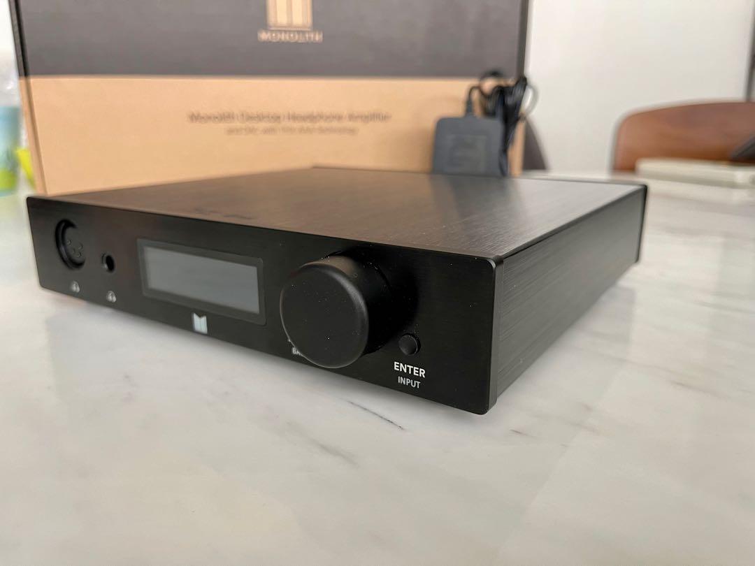 Monolith by Monoprice Desktop Balanced Headphone AMP Amplifier and DAC ...