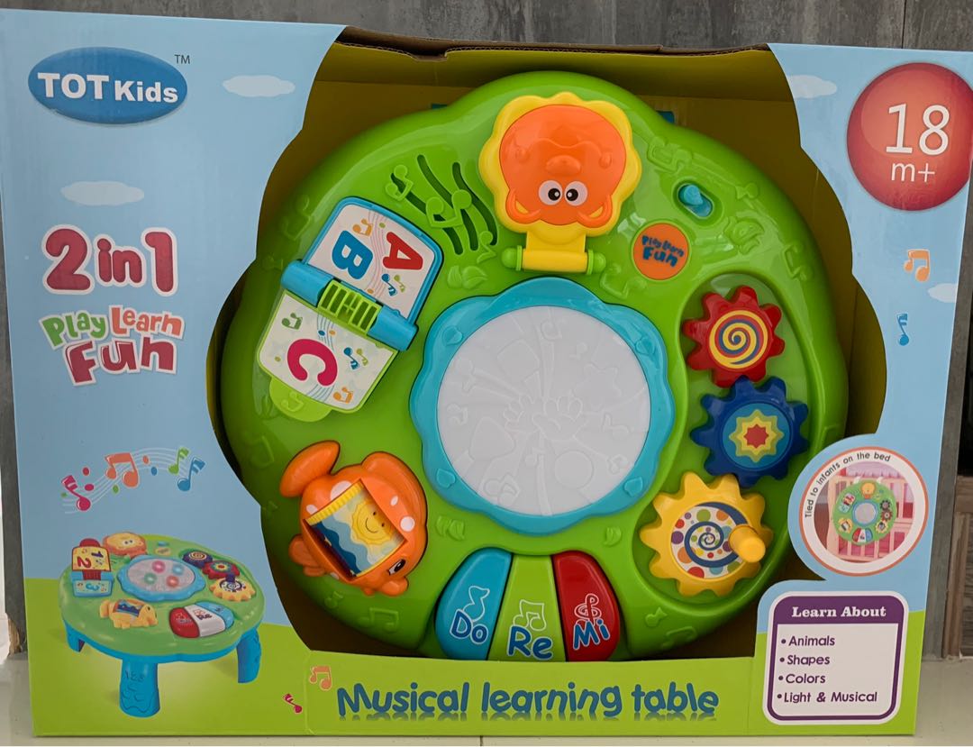 Musical Learning Table, Babies & Kids, Infant Playtime on Carousell