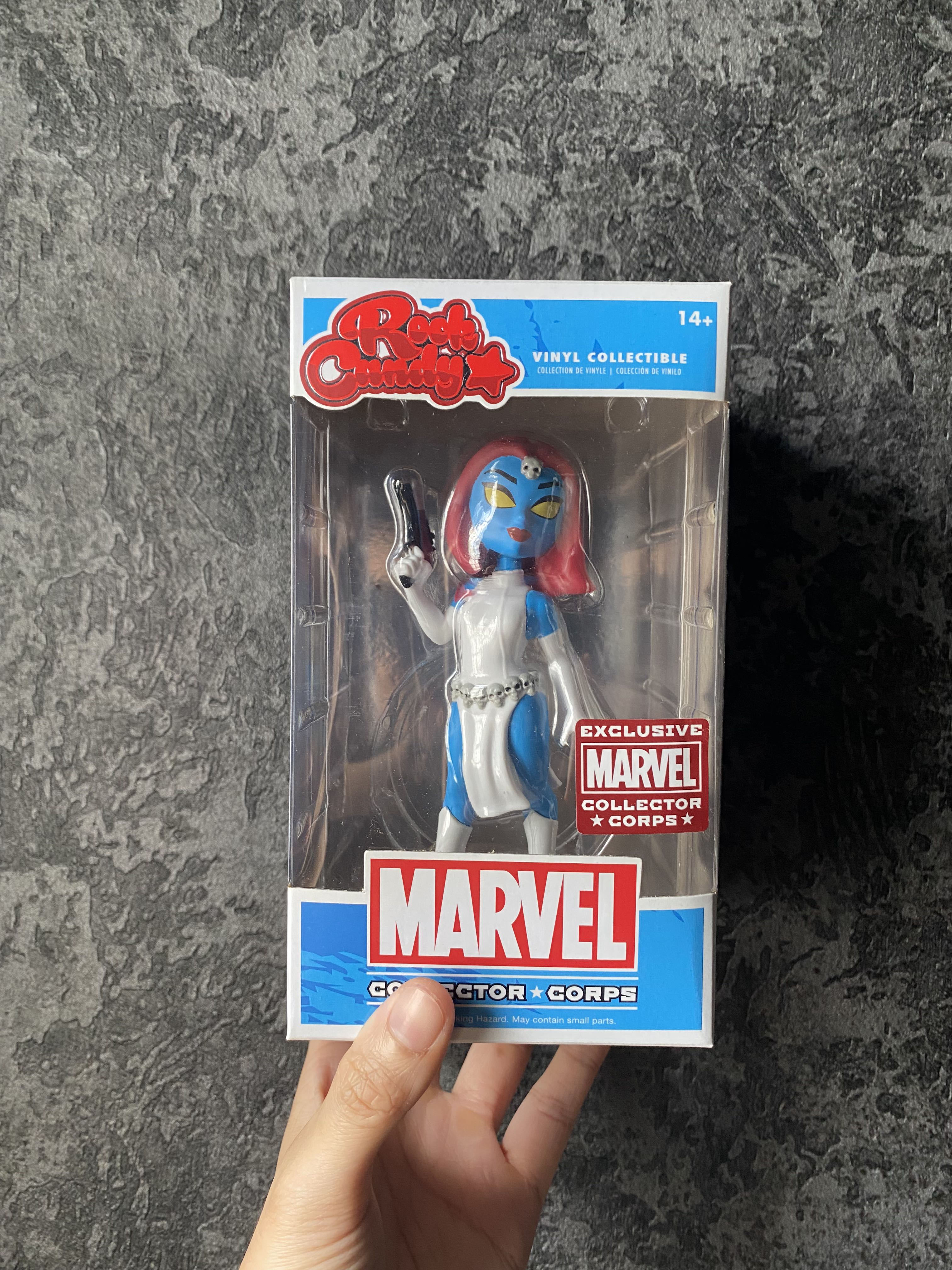MYSTIQUE - RAVEN - X-MEN - EXCLUSIVE MARVEL COLLECTOR CORP ROCK CANDY ...