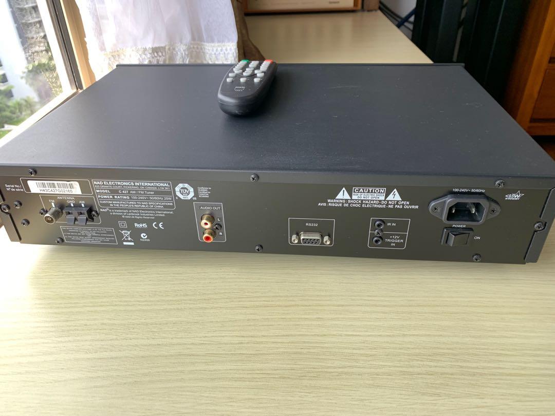 NAD C427 AM/FM Tuner, Audio, Other Audio Equipment on Carousell