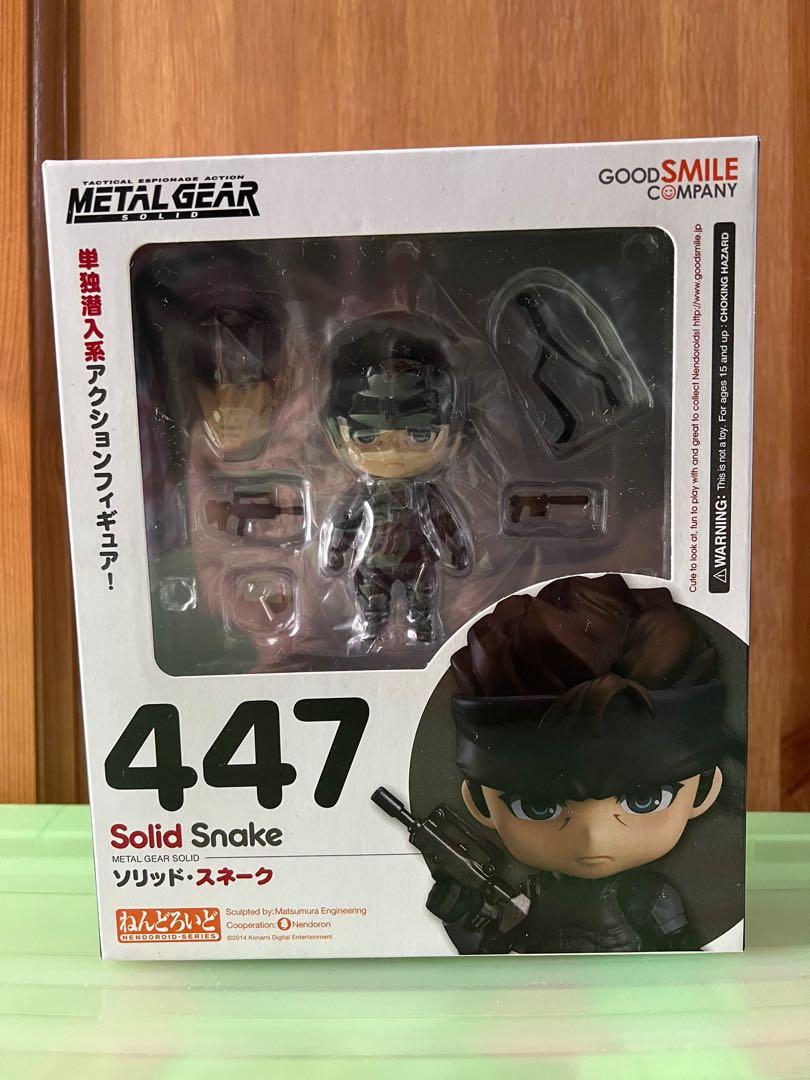 Nendroid 447 Solid Snake Metal Gear Solid, Hobbies & Toys, Toys & Games ...