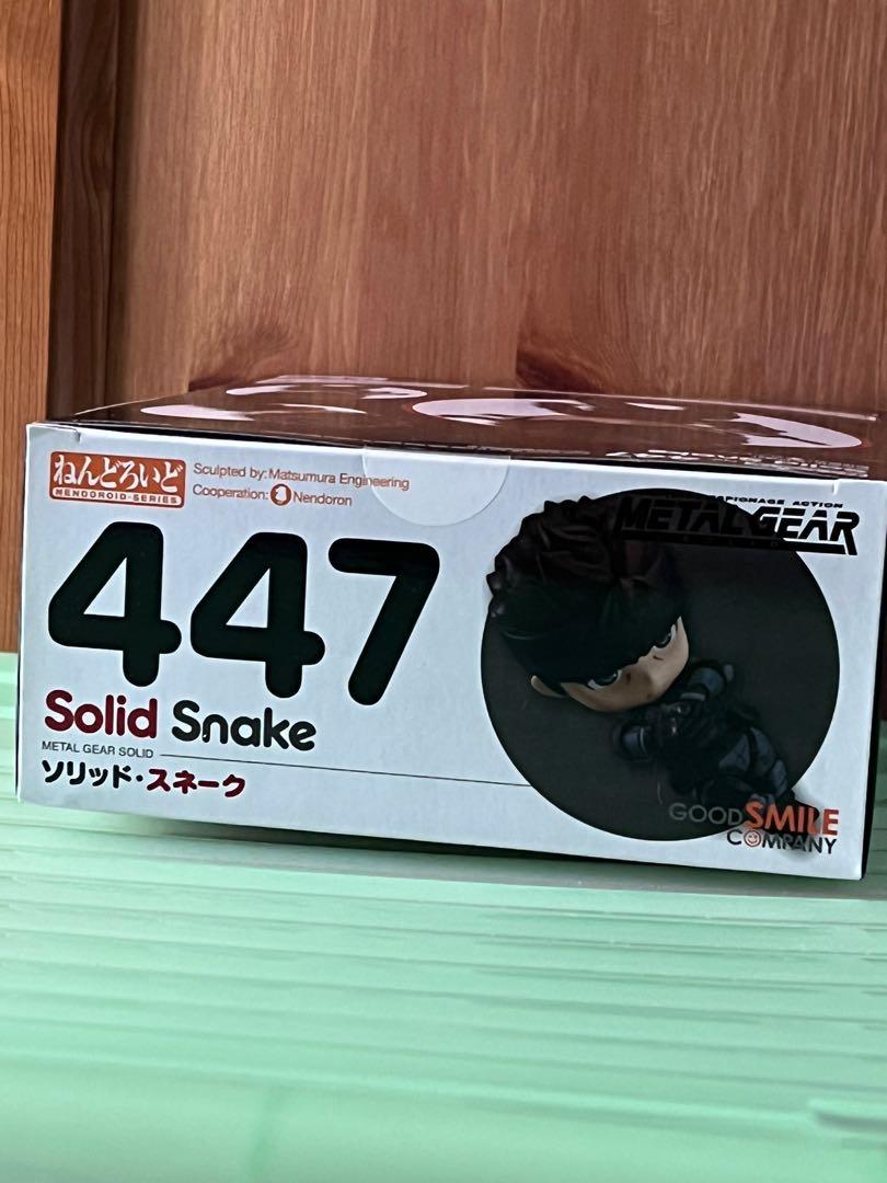 Nendroid 447 Solid Snake Metal Gear Solid, Hobbies & Toys, Toys & Games ...
