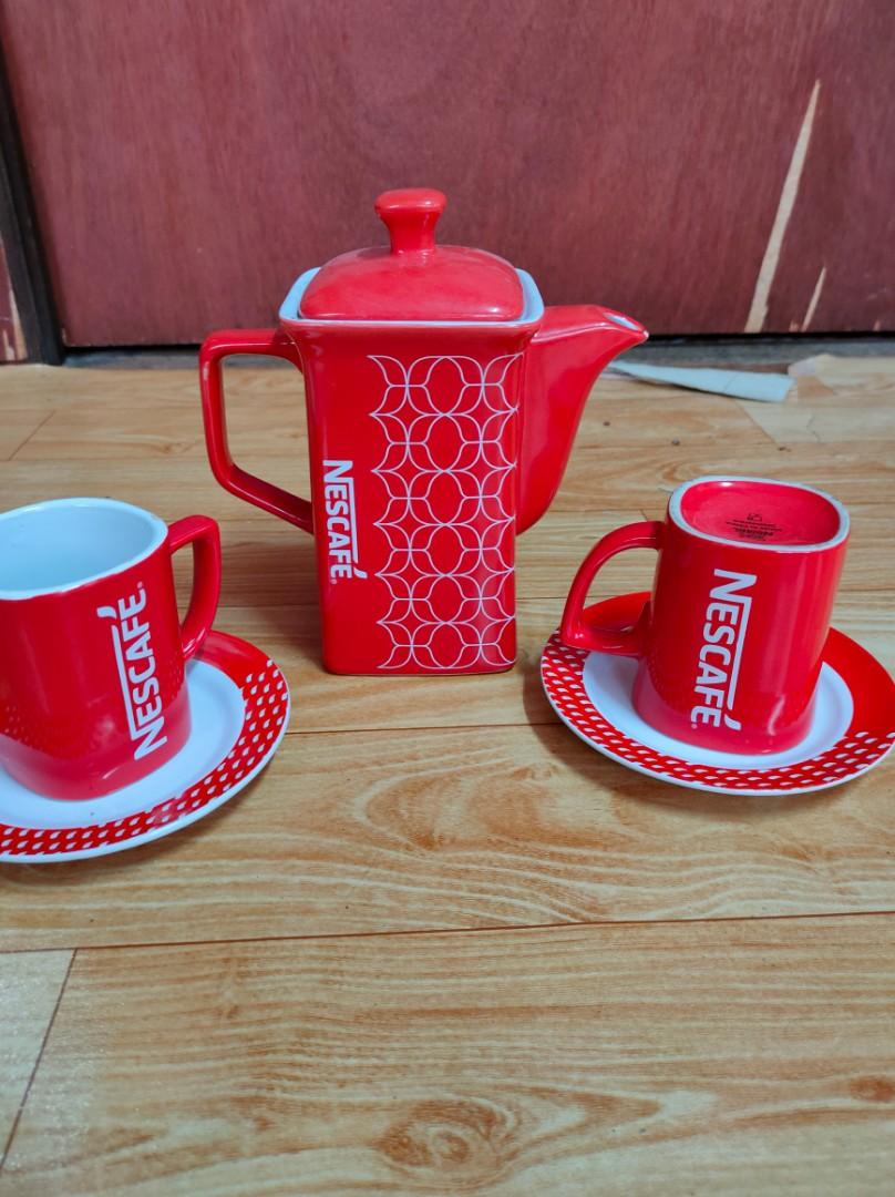 Nescafe Vintage set, TV & Home Appliances, Kitchen Appliances, Coffee ...