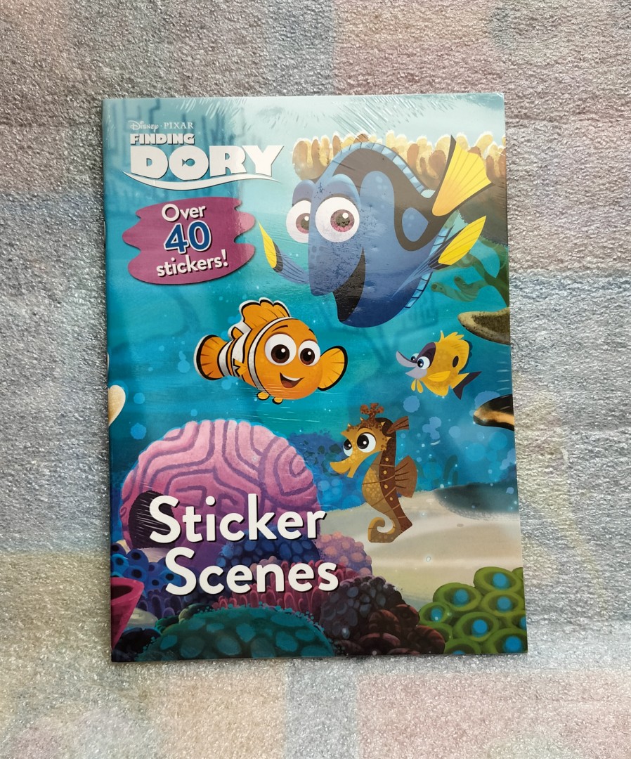 (NEW) FINDING DORY STICKER BOOK, Hobbies & Toys, Books & Magazines ...