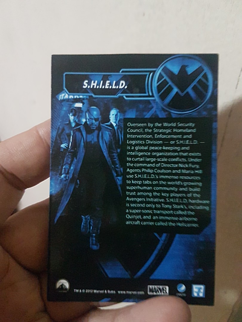 Nick Fury Hologram trading card, Hobbies & Toys, Memorabilia ...