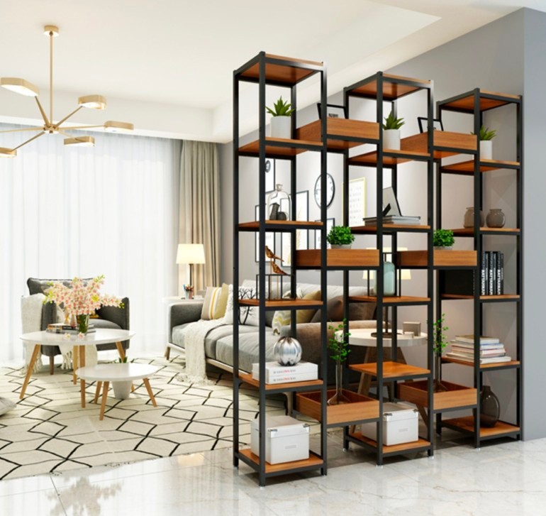 Nordic partition display shelves, Furniture & Home Living, Furniture ...