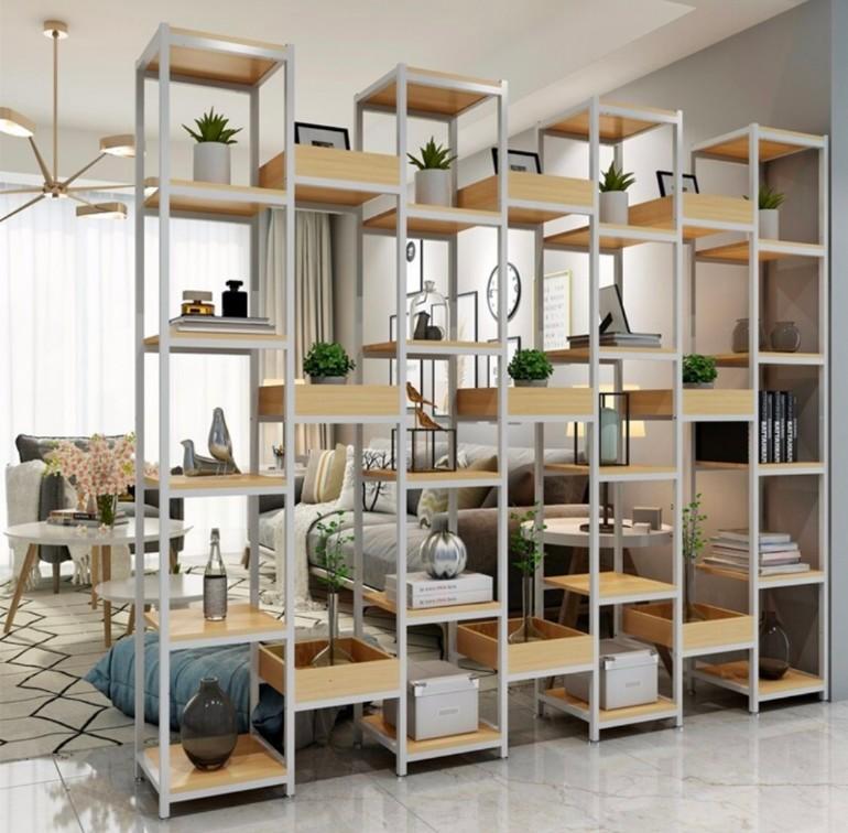 Nordic partition display shelves, Furniture & Home Living, Furniture ...
