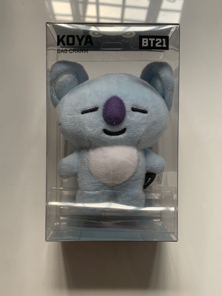 OFFICIAL bt21 koya plushie keychain, Hobbies & Toys, Memorabilia & Collectibles, K-Wave on Carousell