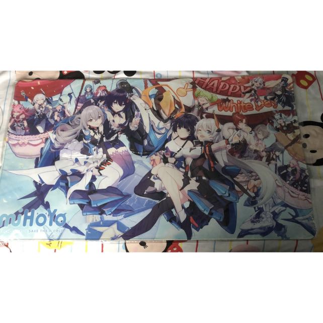 Official miHoYo Honkai Impact Anniversary & White Day Mouse Pad ...