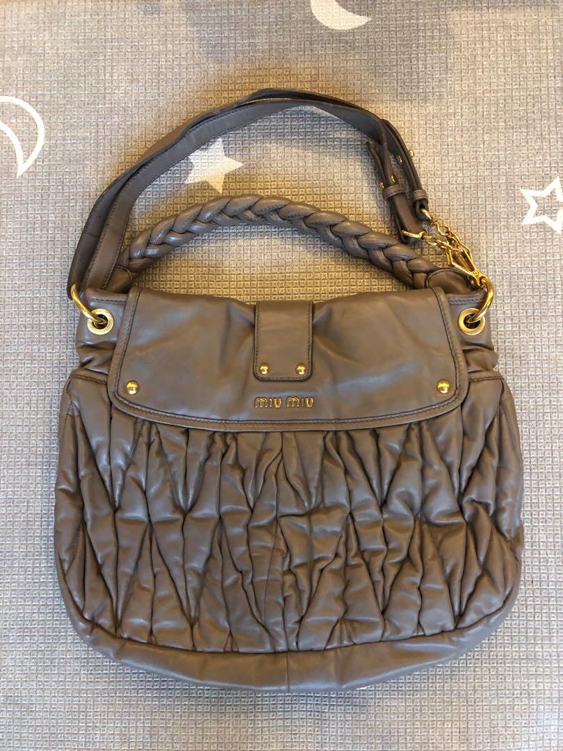 Original Miu Miu coffer bag, Luxury, Bags & Wallets on Carousell