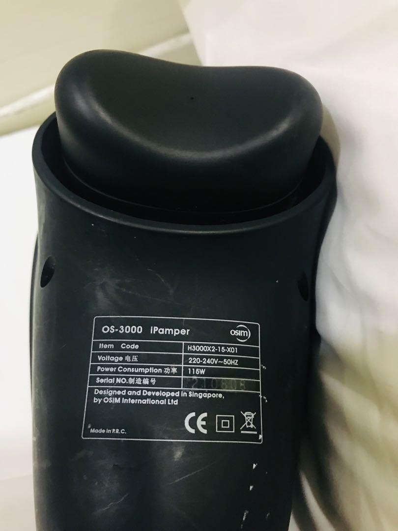 Osim iPamper, Health & Nutrition, Massage Devices on Carousell