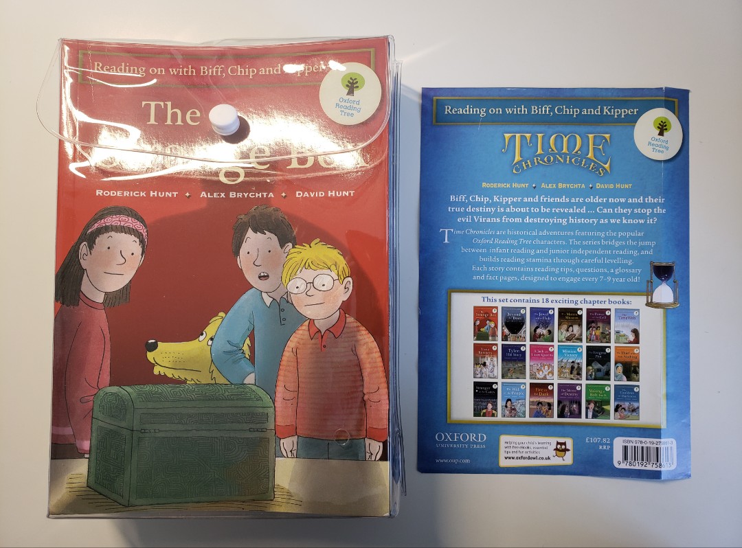 Oxford Reading Tree Time Chronicles Stage 10-12, 興趣及遊戲, 書本 & 文具, 小朋友書 ...
