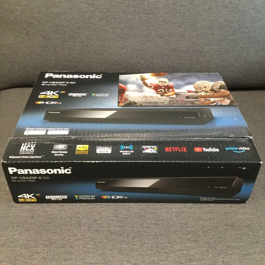 PANASONIC DP-UB420 4K UHD BLU-RAY PLAYER 含 NETFLIX YOUTUBE 等 app, 電視及其他 ...