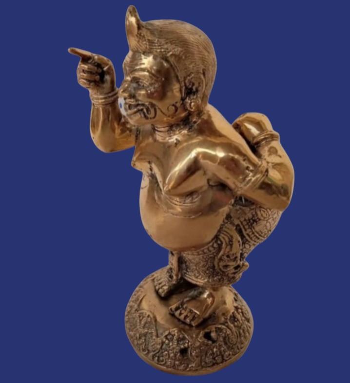 Patung semar kuningan, Antik, Pajangan di Carousell