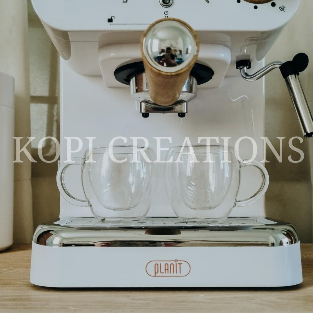 PLANIT ESPRESSO MACHINE (White), TV & Home Appliances, Kitchen ...