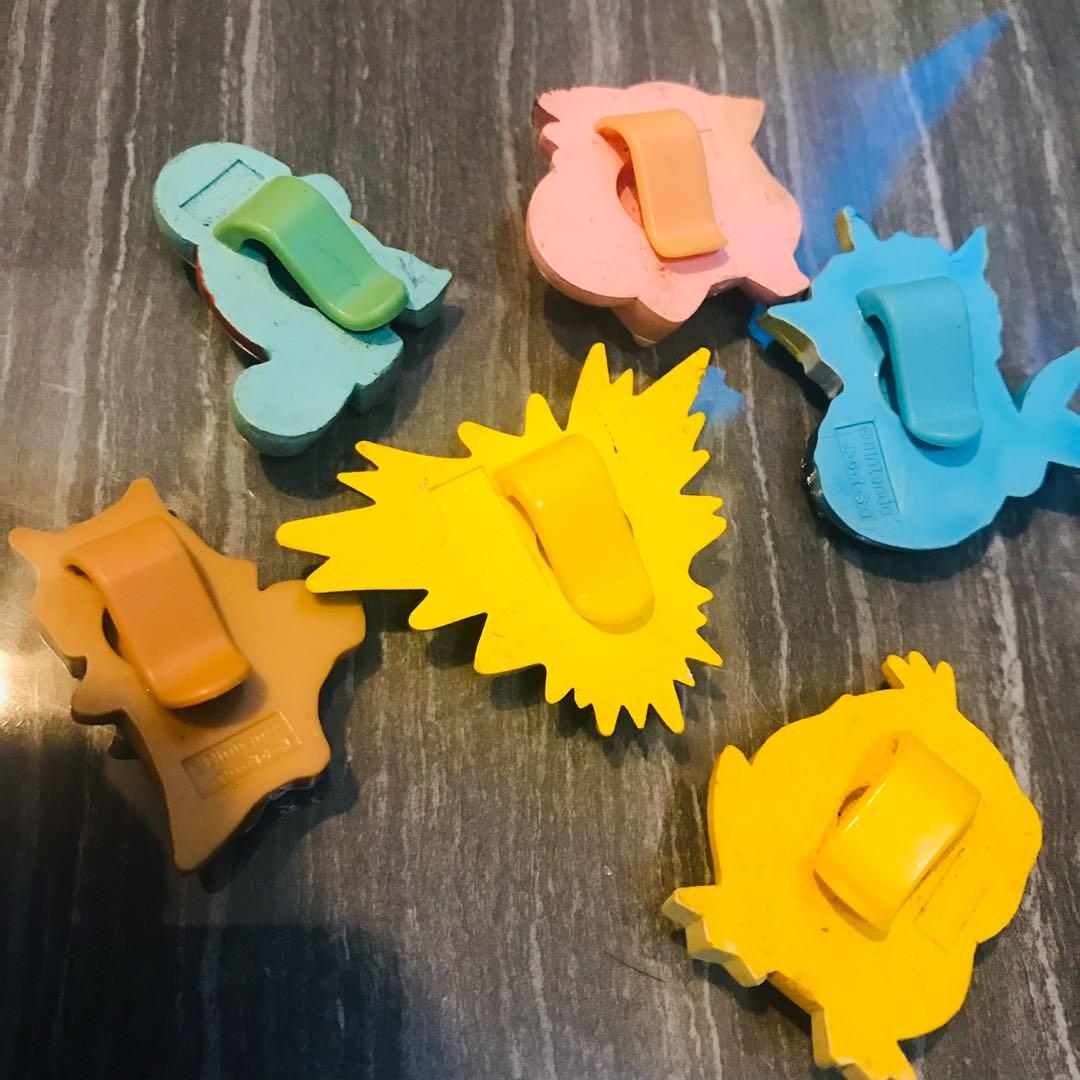 Pokemon clips, Hobbies & Toys, Toys & Games on Carousell