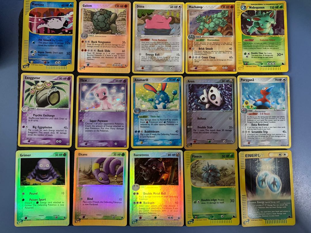 Pokemon TCG EX era holos, Hobbies & Toys, Memorabilia & Collectibles ...