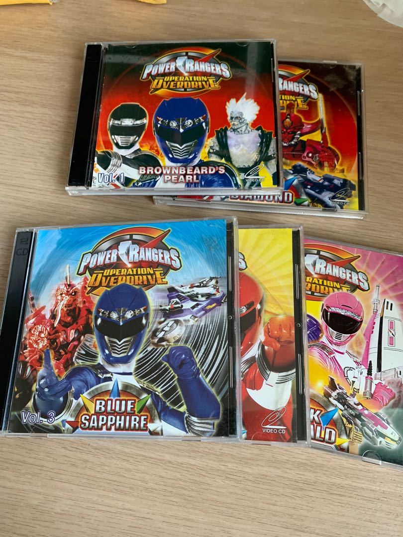 Power Rangers Operation Overdrive CD, Hobbies & Toys, Music & Media ...