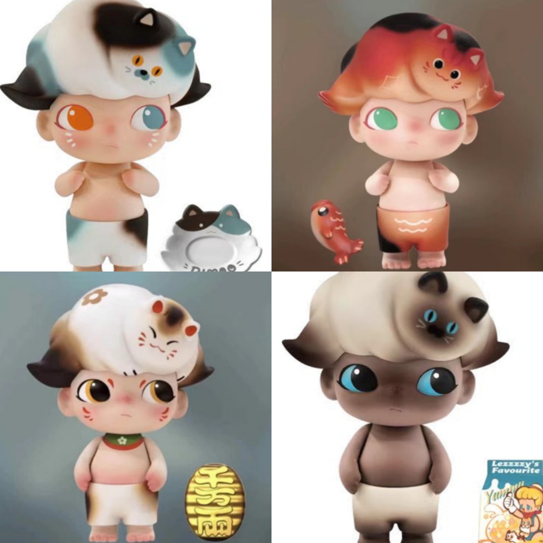 Preorder(Confirmed Design) - Pop Mart popmart Dimoo World Cat Series ...