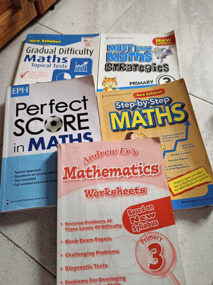 Primary 3 - EPH Maths assessment Books, Hobbies & Toys, Books ...