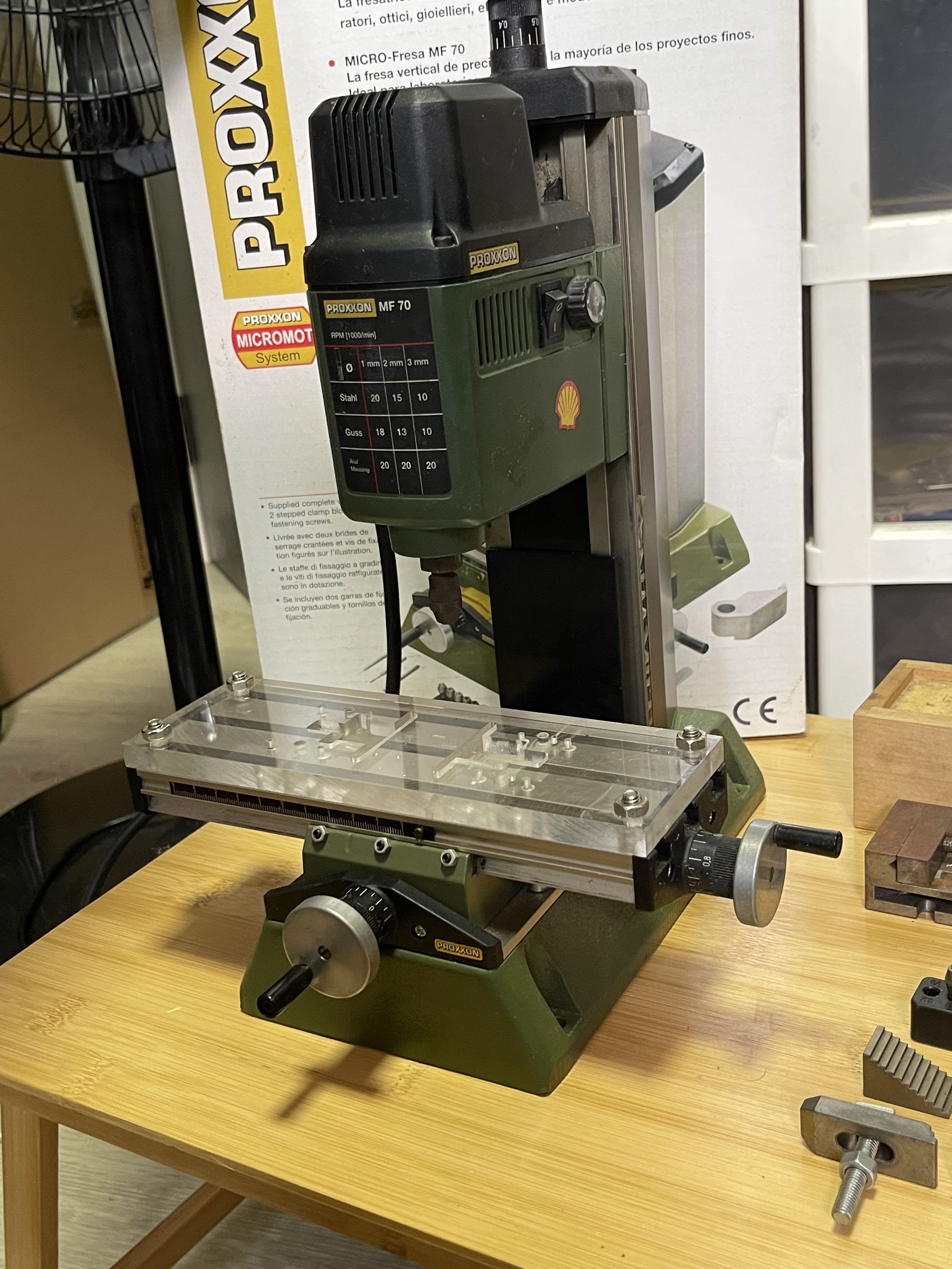 Proxxon MF 70 with accessories, Hobbies & Toys, Stationery & Craft ...