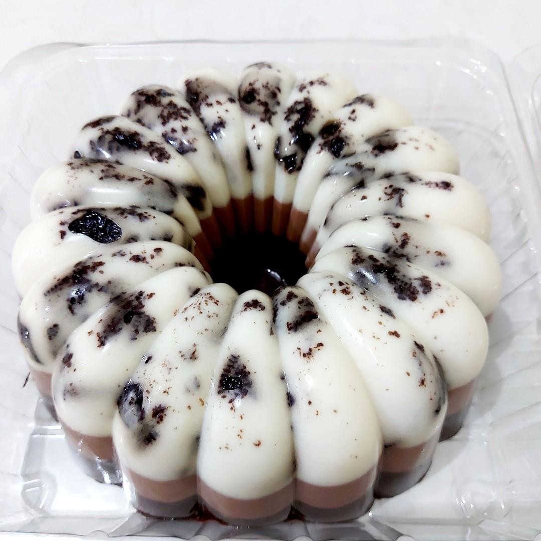 Puding Lapis Oreo Milo Coklat/kue puding ulang tahun/birthdaycake ...