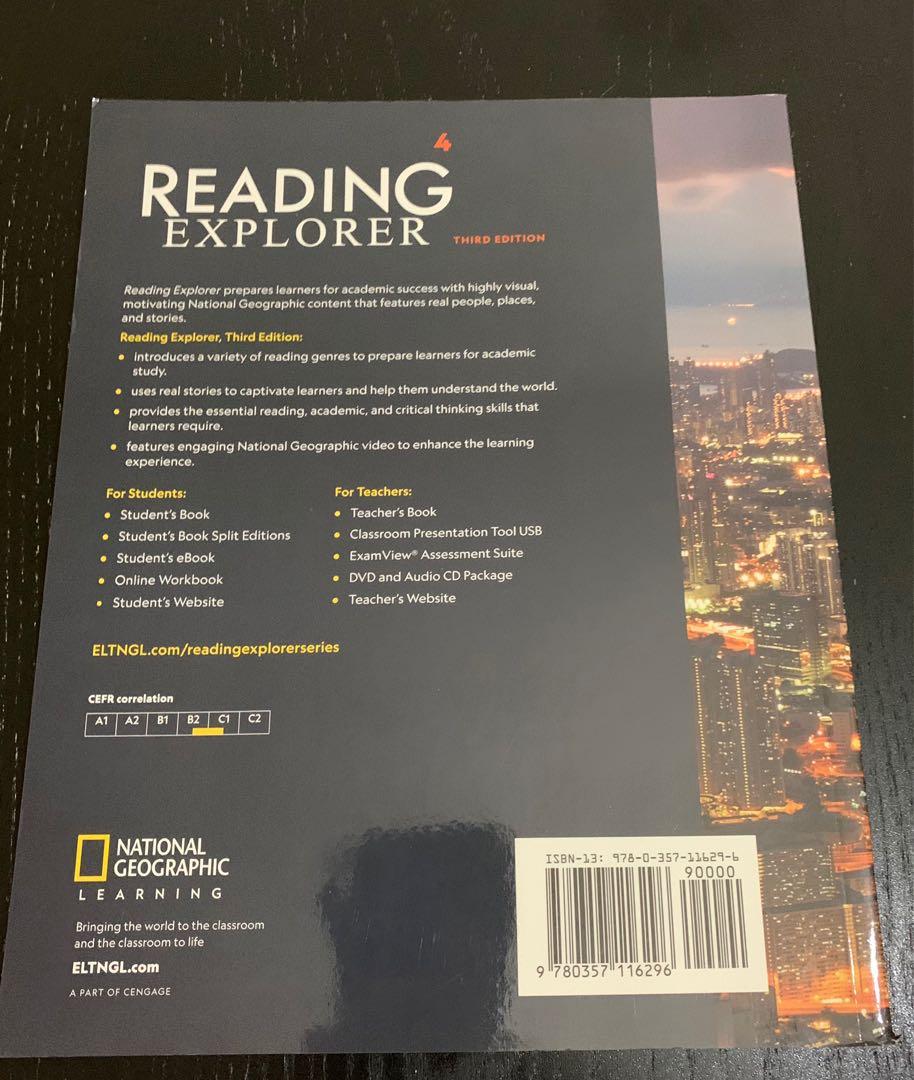 Reading Explorer 4 Third Edition National Geographic, Hobbies & Toys, Books & Magazines, Fiction ...