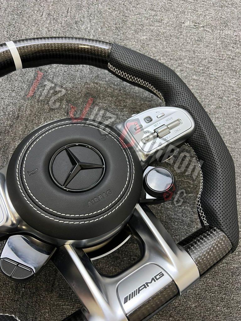 READY STOCK Mercedes A45S CLA45S E63S C63S G63 Carbon fiber AMG OLED ...