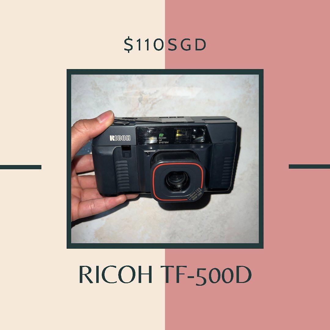 Ricoh TF-500D 35mm Film Camera, Photography, Cameras on Carousell
