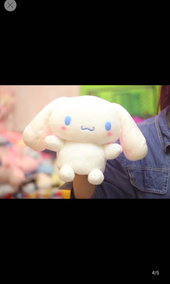 Sanrio USA Cinnamoroll Hand Puppet, Hobbies & Toys, Toys & Games on ...