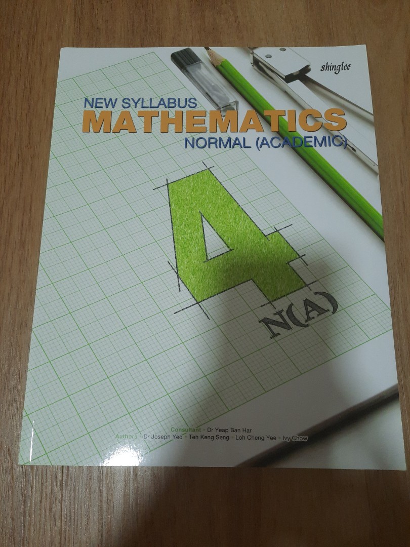 Secondary 4NA Mathematics Textbook, Hobbies & Toys, Books & Magazines ...