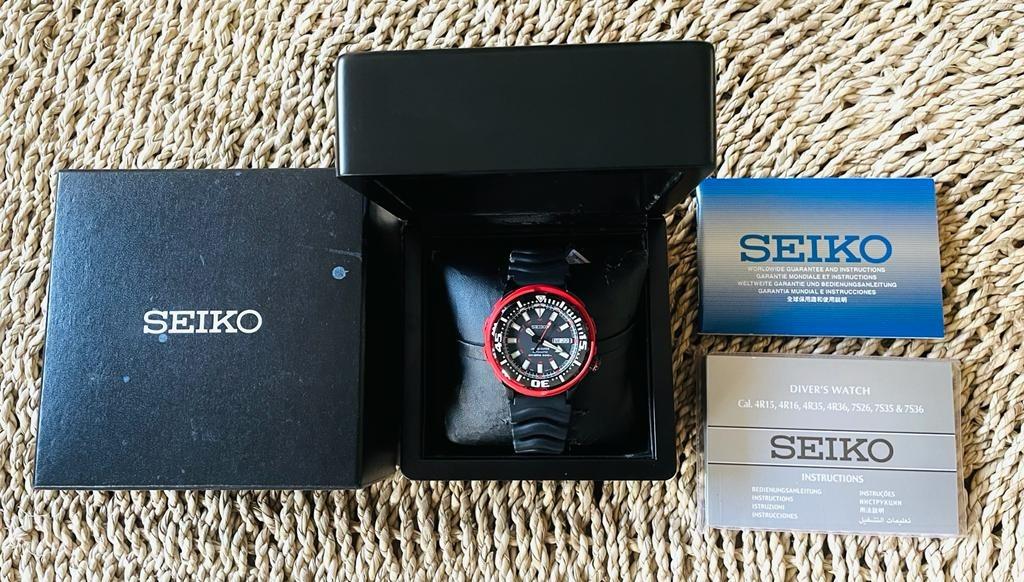 Seiko "Baby Tuna" SRP233 Red - Limited Edition 1,300 pieces worldwide ...