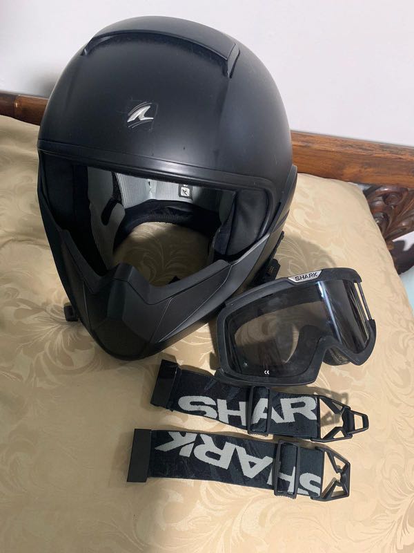 Shark Vancore V1 Helmet, Motorcycles, Motorcycle Accessories on Carousell