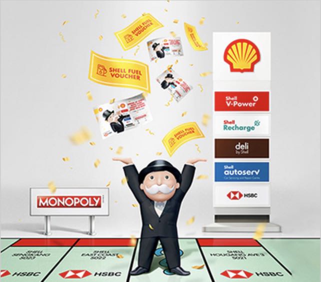Shell Monopoly Cards for Sale / Trade, Tickets & Vouchers, Vouchers on ...