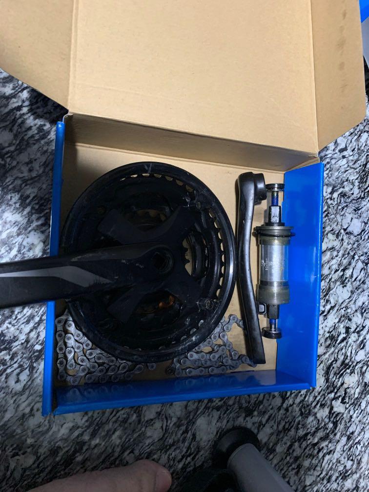 Shimano Tourney TX - Full group set, Sports Equipment, Bicycles & Parts ...