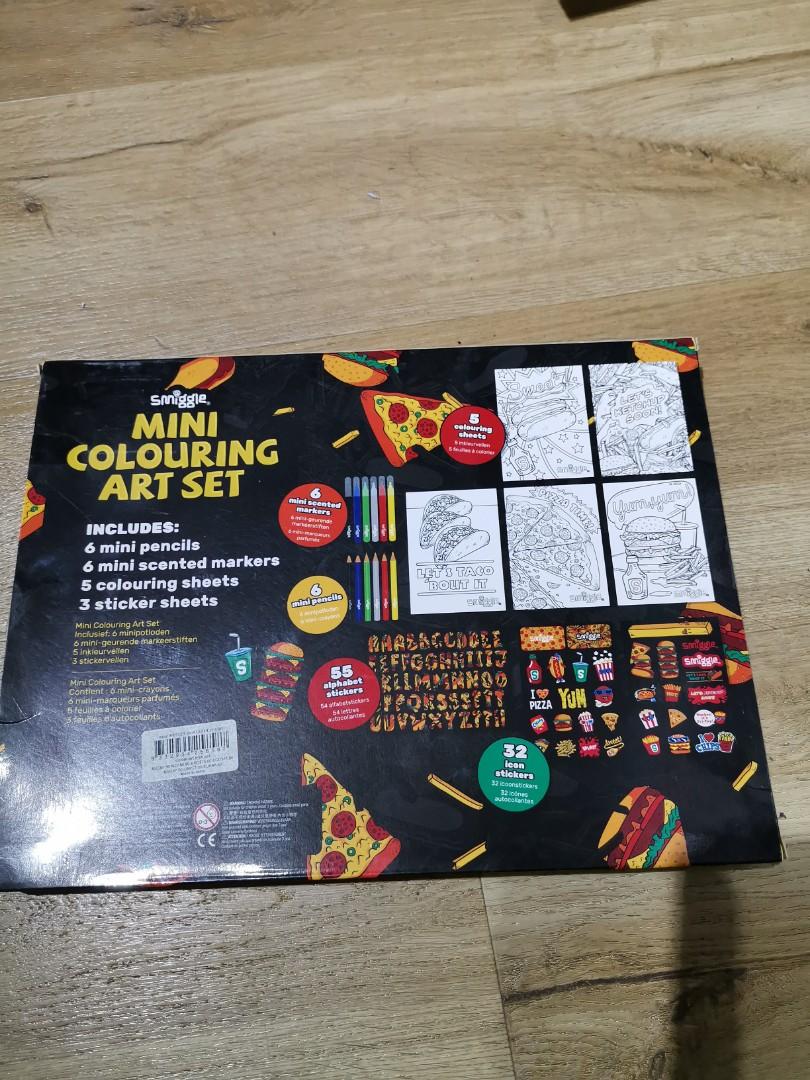 Smiggle coloring art set, Hobbies & Toys, Stationery & Craft, Other ...