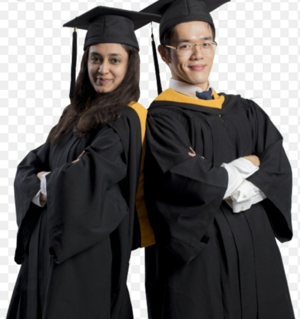 SMU SCIS Bachelor Graduation Gown, Women's Fashion, Coats, Jackets and ...